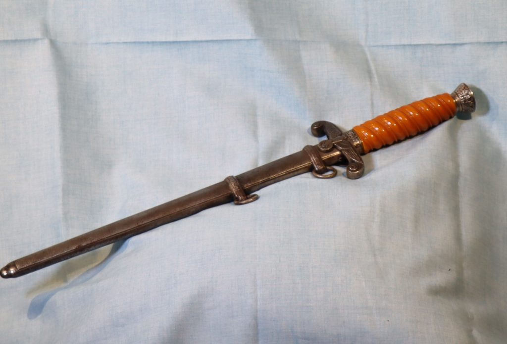 WW2 Nazi Dagger, Orange Handle - Frost Books and Artifacts Limited