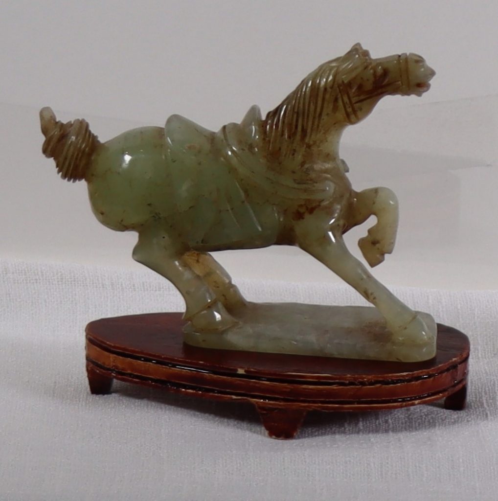 Chinese Jade Running Horse - Frost Books and Artifacts Limited