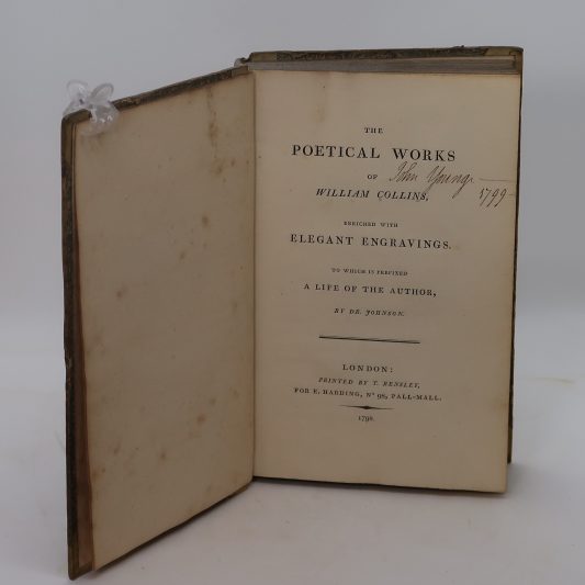 Collin's Poems. - Frost Books and Artifacts Limited