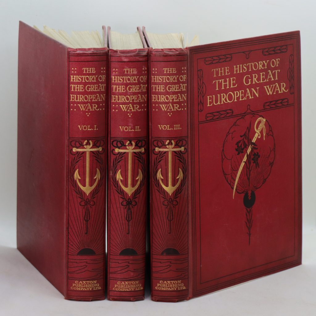 The History of the Great European War. Volumes I, II & III. - Frost ...