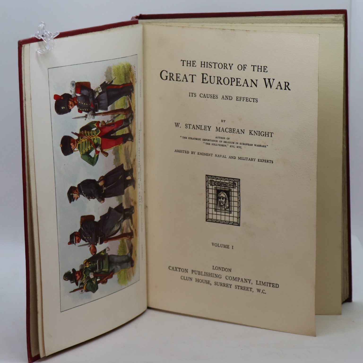 The History of the Great European War. Volumes I, II & III. - Frost ...