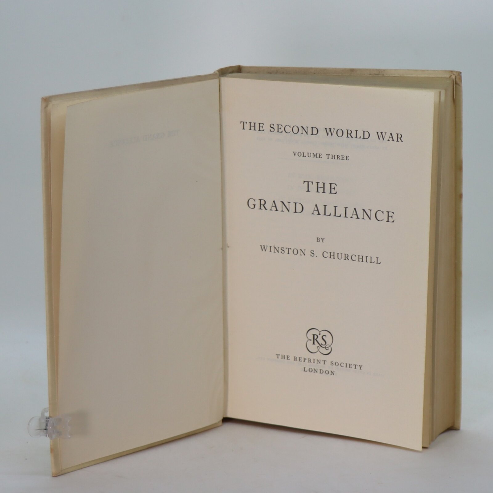 The Grand Alliance. - Frost Books and Artifacts Limited