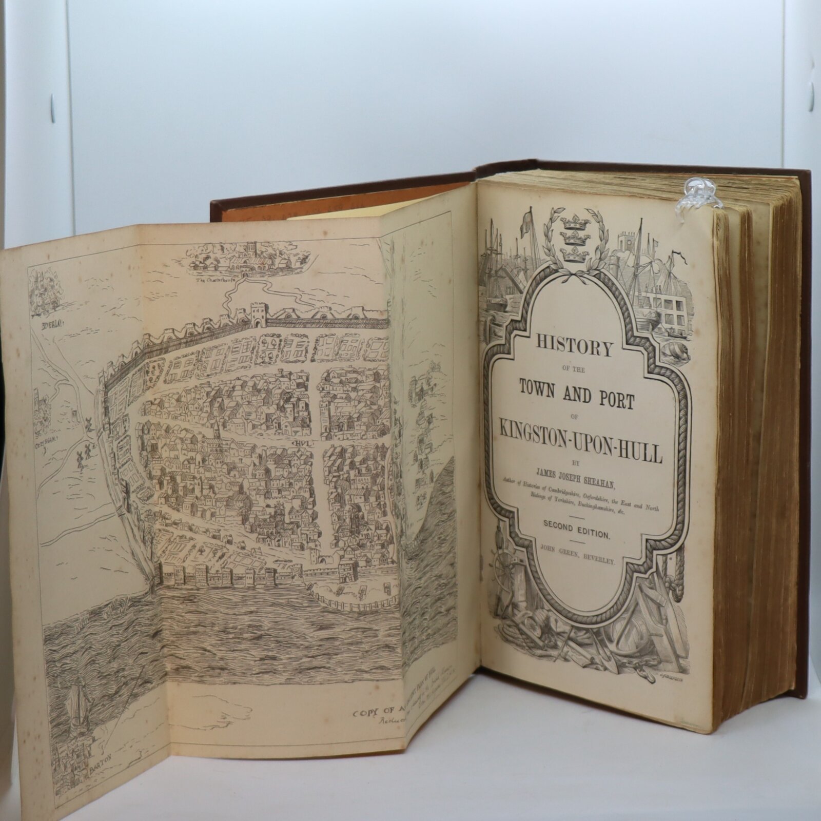 Sheahan's History of Hull. - Frost Books and Artifacts Limited