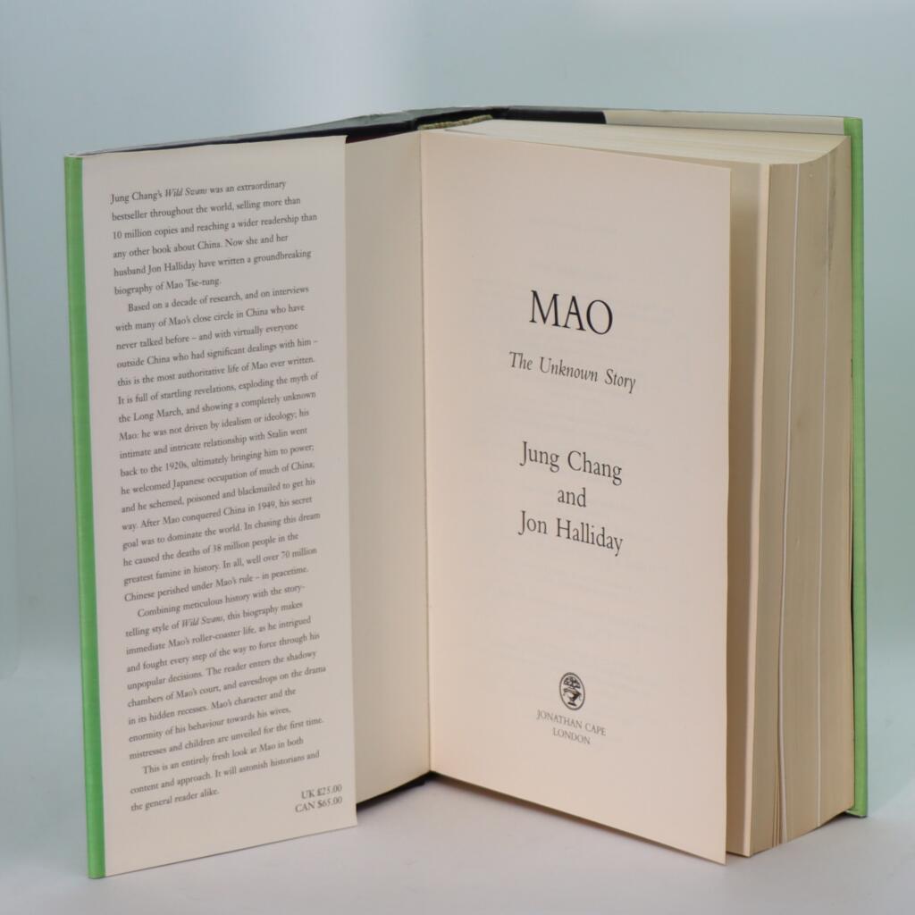 Mao. The Unknown Story. - Frost Books and Artifacts Limited