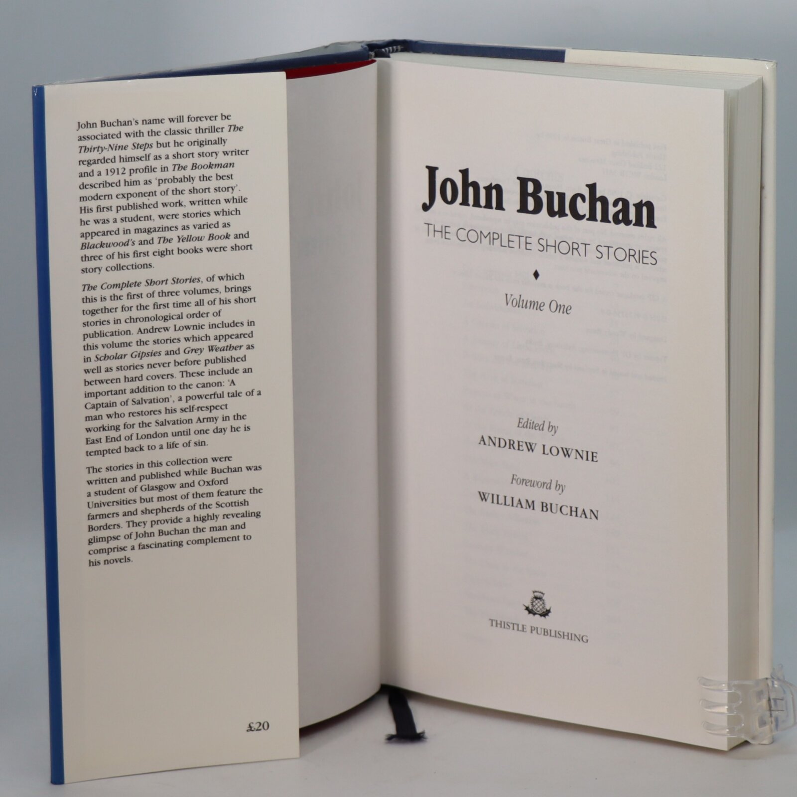 The Complete Short Stories. John Buchan. Volumes 1 & 3. - Frost Books ...