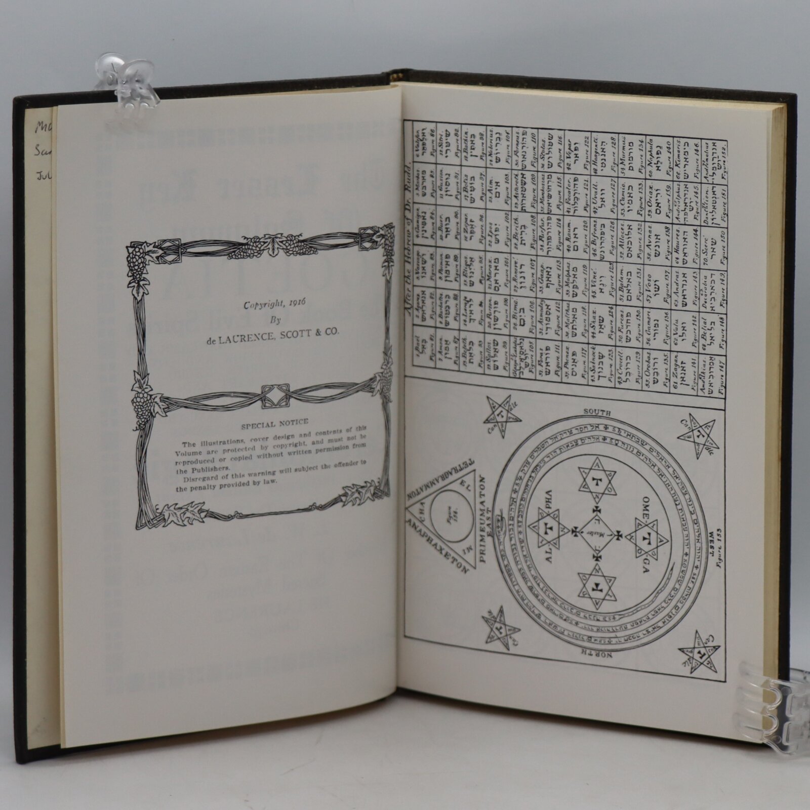 The Lesser Key of Solomon. Goetia. - Frost Books and Artifacts Limited