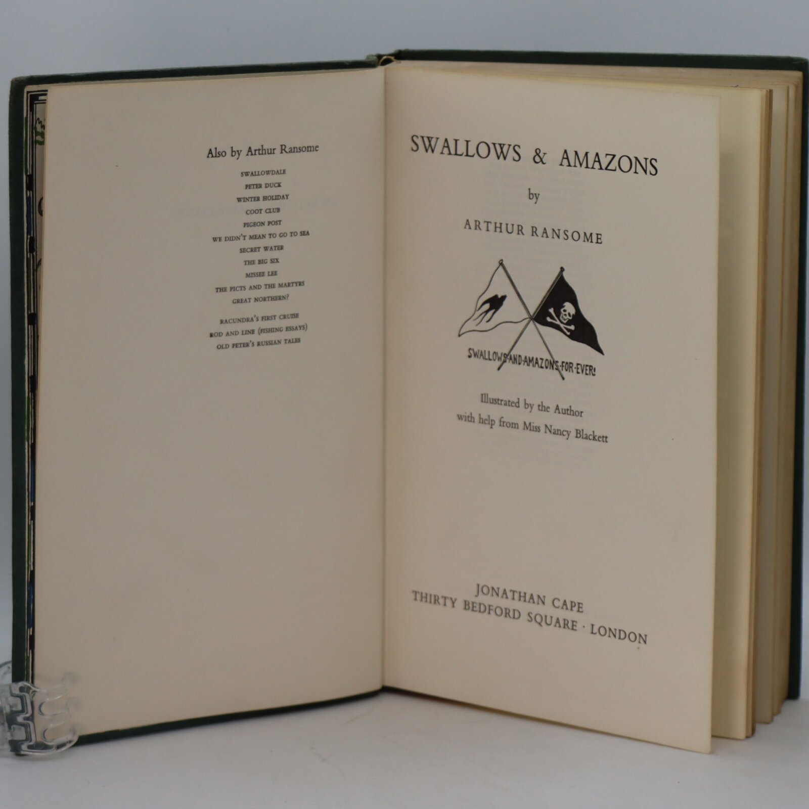 Swallows and Amazons. - Frost Books and Artifacts Limited
