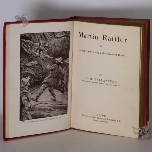 Martin Rattler. - Frost Books and Artifacts Limited
