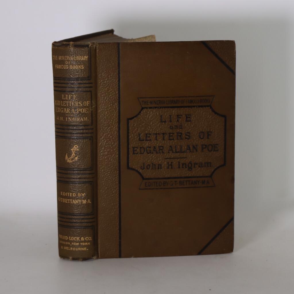Life and Letters of Edgar Allan Poe. - Frost Books and Artifacts Limited