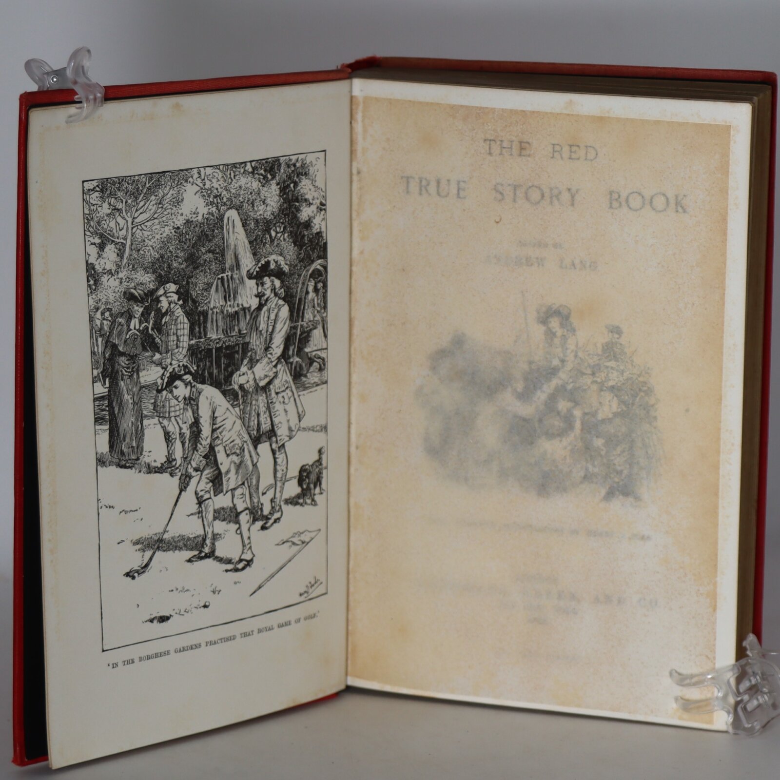 The Red True Story Book. - Frost Books and Artifacts Limited