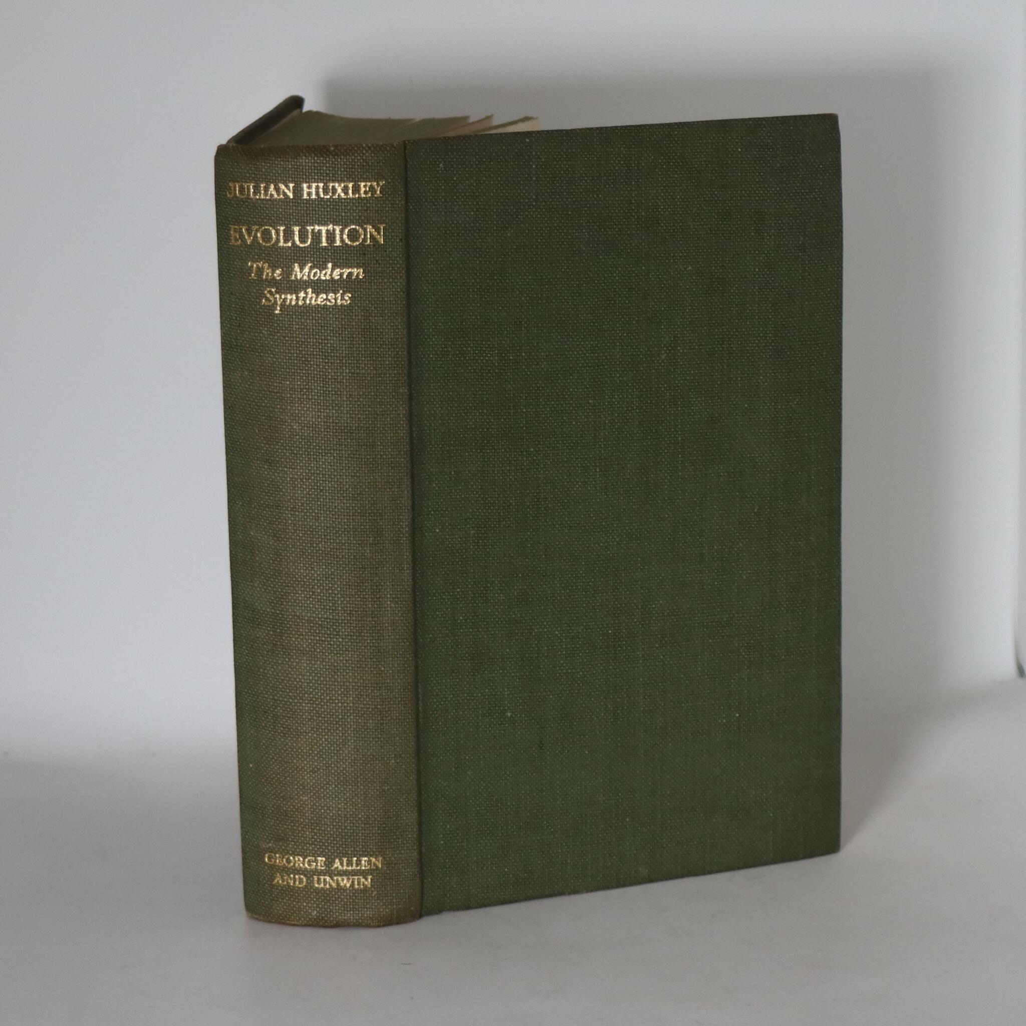 Evolution. The Modern Synthesis. - Frost Books and Artifacts Limited