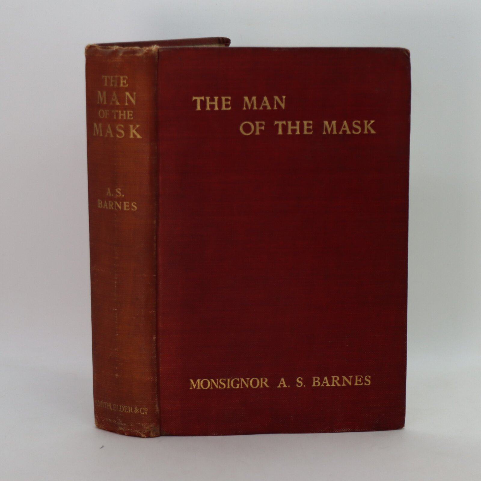 The Man of the Mask. - Frost Books and Artifacts Limited