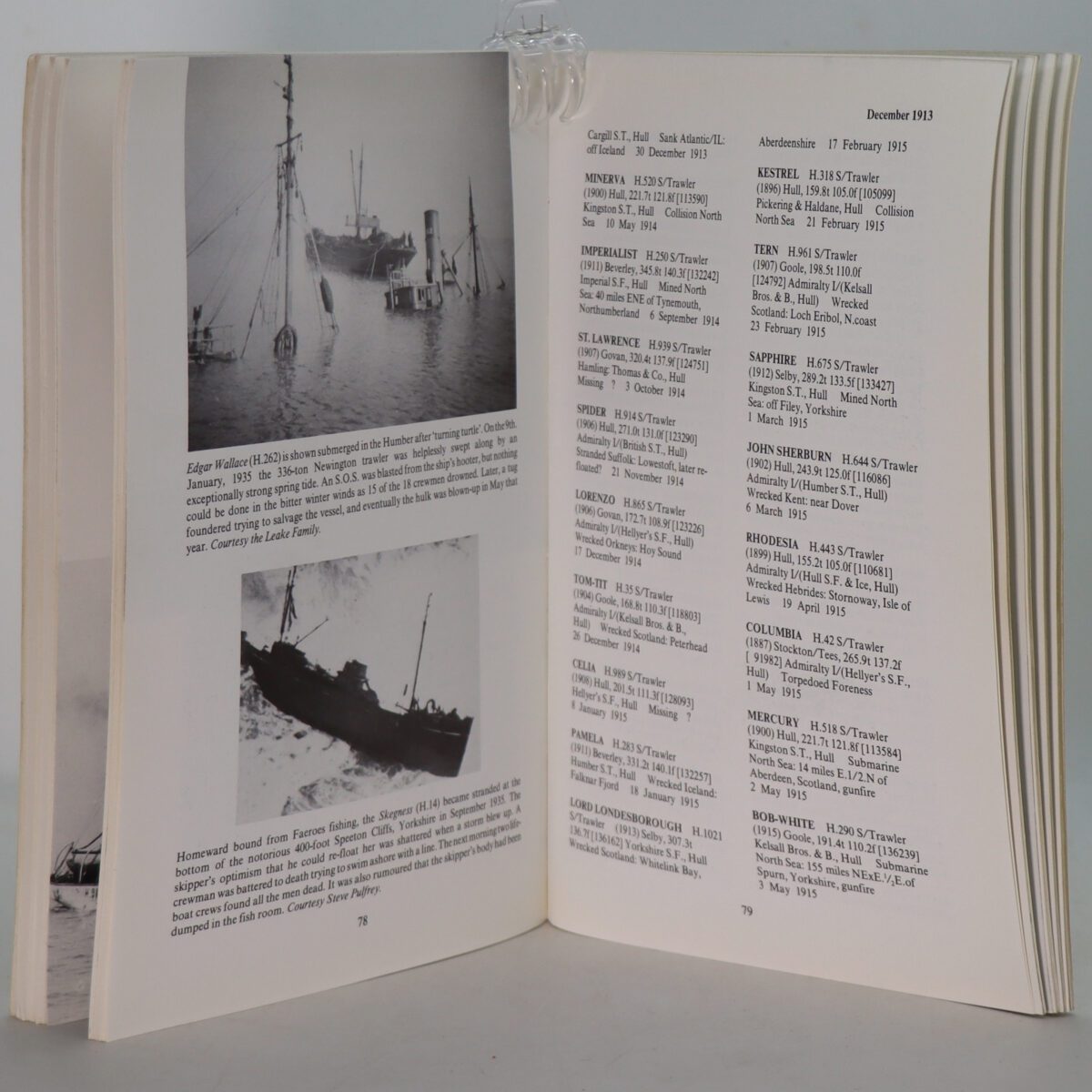 Lost Trawlers of Hull. - Frost Books and Artifacts Limited