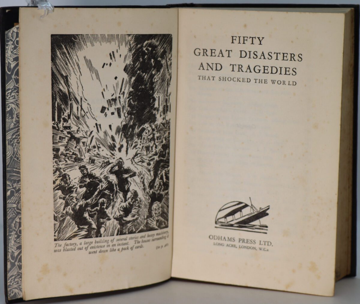 Fifty Great Disasters and Tragedies that Shocked the World. - Frost ...
