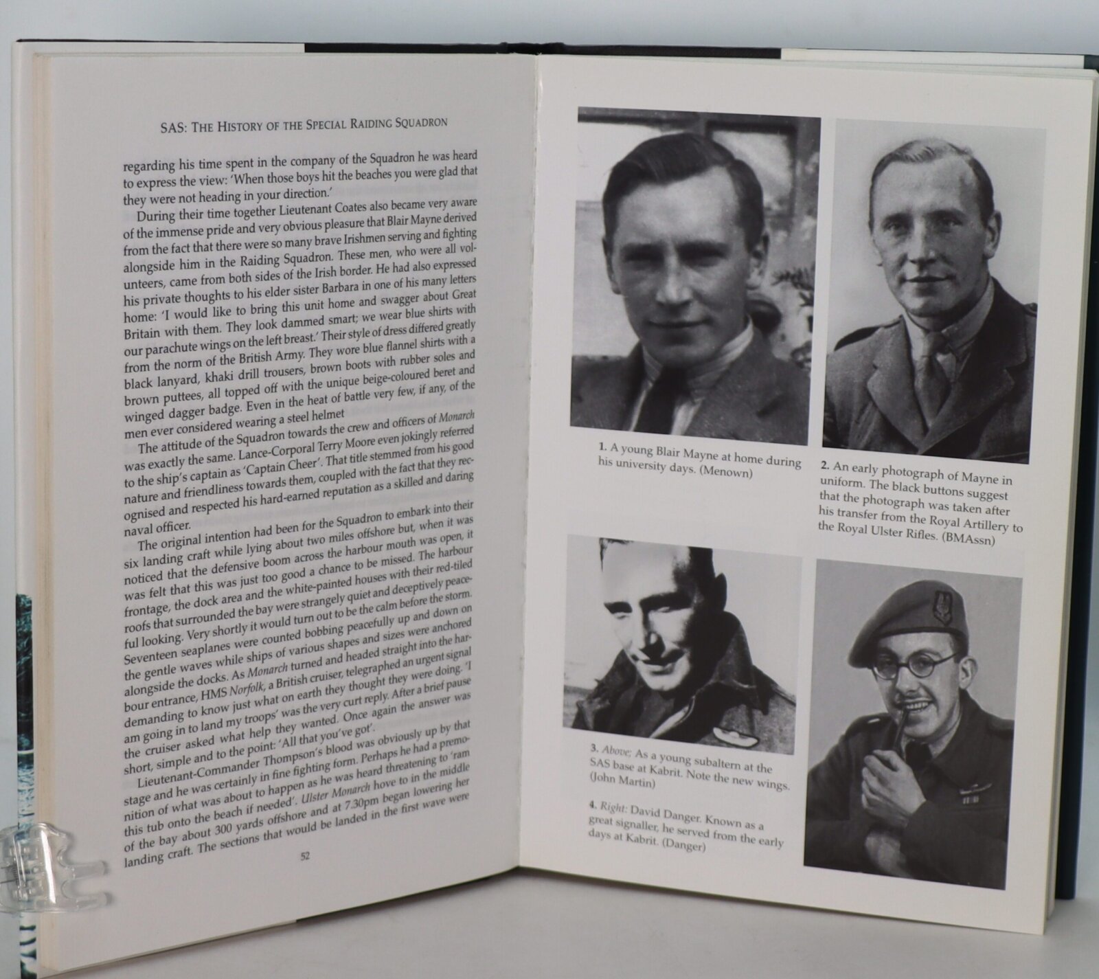 SAS. The History of the Special Raiding Squadron. - Frost Books and ...