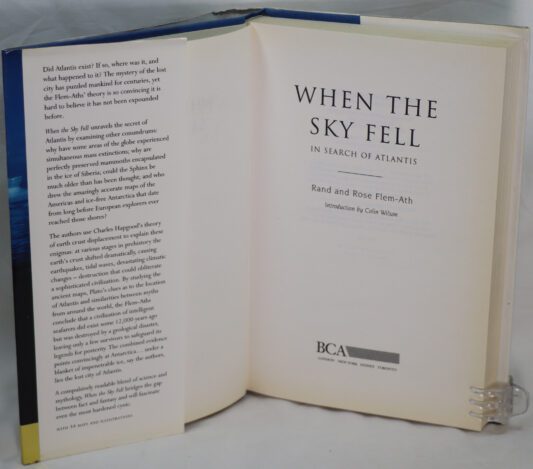 When the Sky Fell. - Frost Books and Artifacts Limited