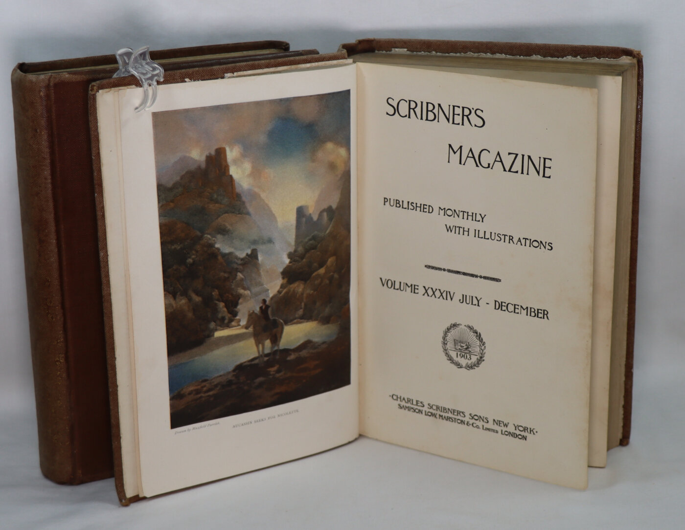 Scribner's Magazine. Two Volumes from 1903. - Frost Books and Artifacts ...