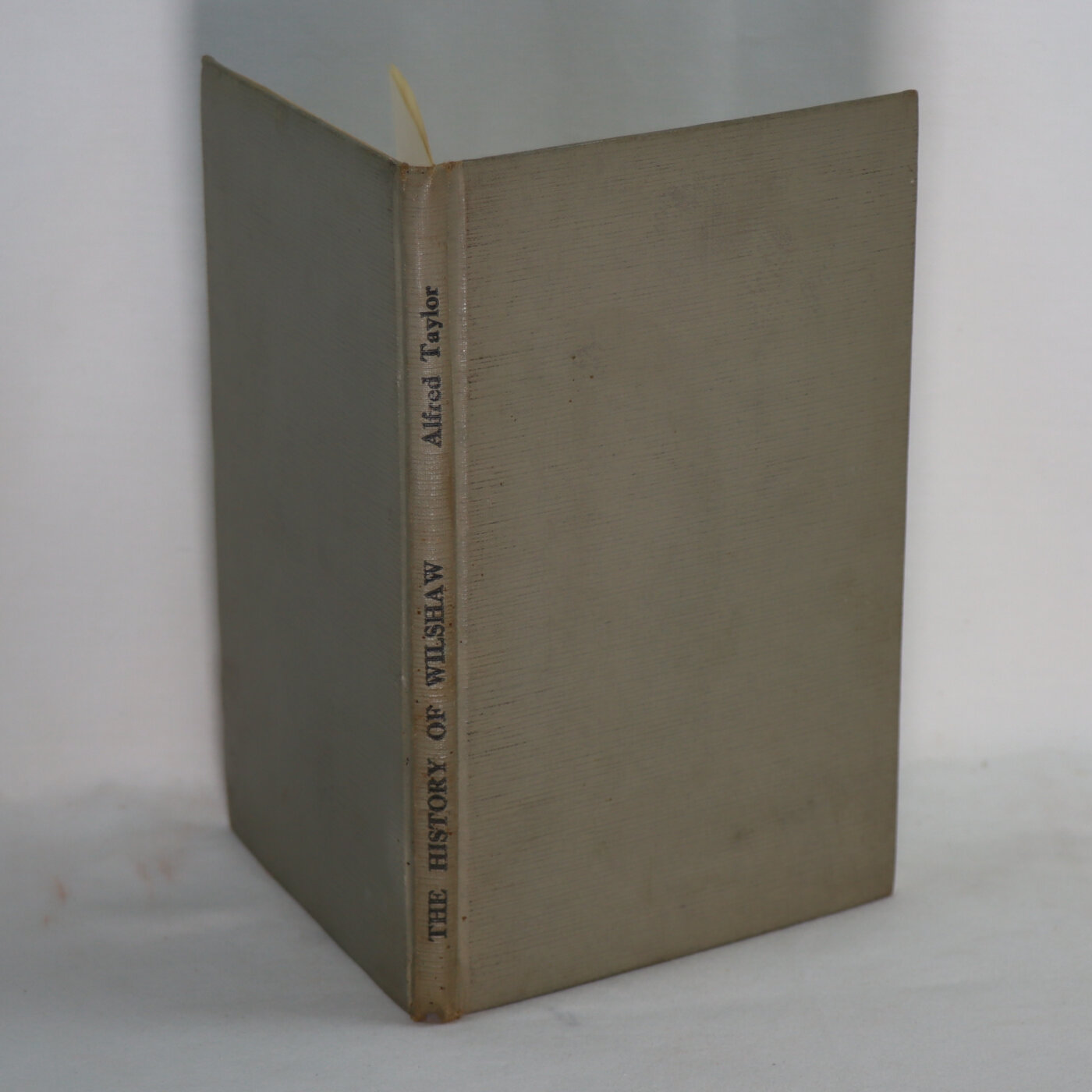 The History of Wilshaw. - Frost Books and Artifacts Limited