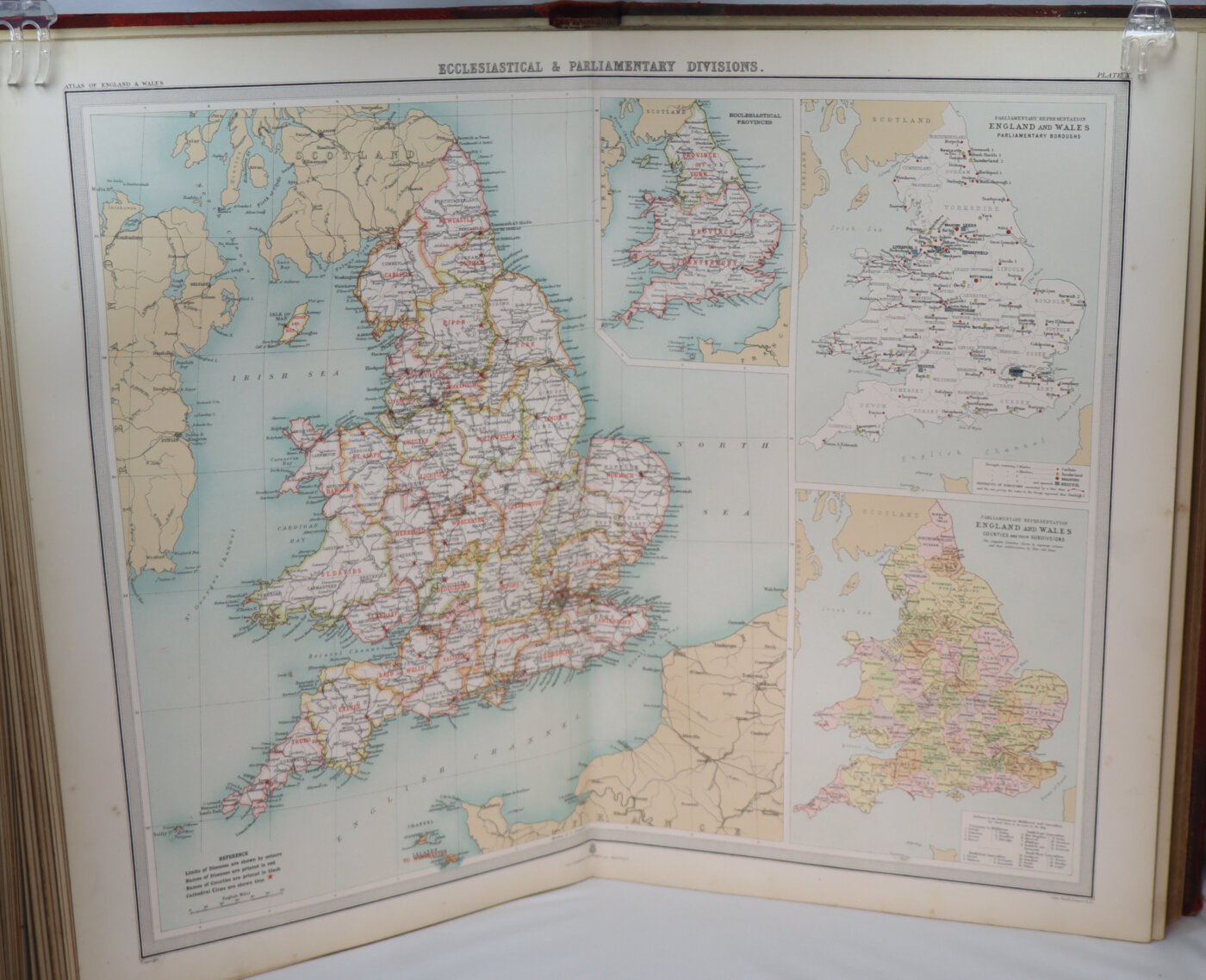 The Survey Atlas of England and Wales. - Frost Books and Artifacts Limited